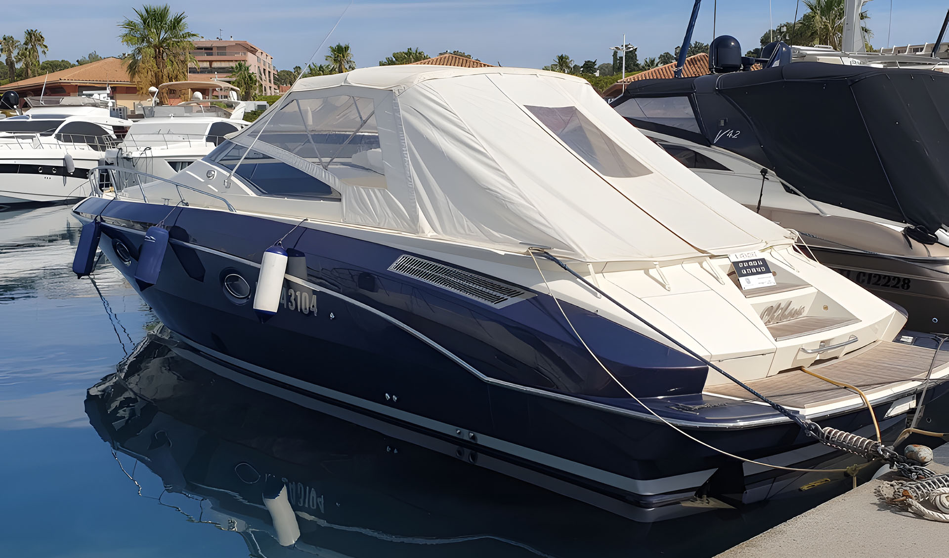SPIDER 43- CANTIERIE DI SARNICO - Bleu Plaisance